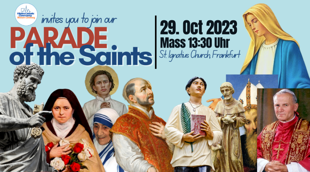 Parade of the Saints – Filipino Catholic Community – Bistum Limburg